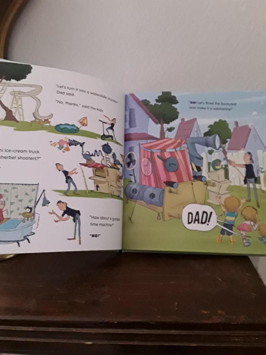 Dad and His Super-Dad Plan in a Fun Picture Book and Story for ...