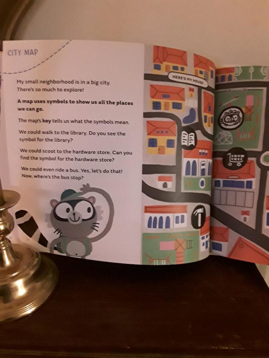 Maps Take Us Places As Told in Creative Picture Book and Story for ...