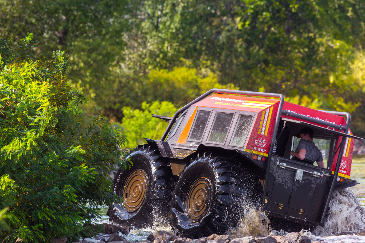 Man Shows off One of the World’s Most Indestructible Cars: The Sherp ...