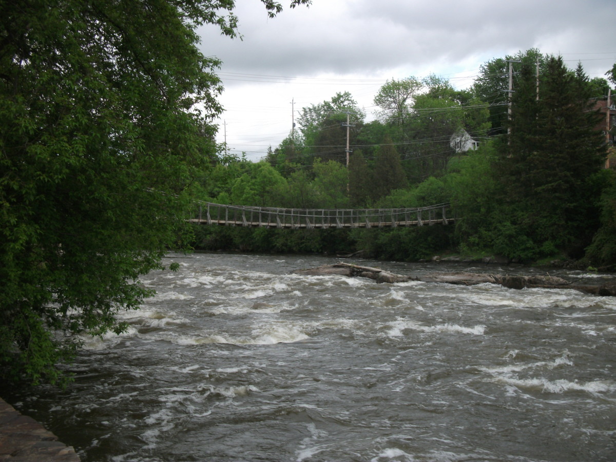 Visiting Renfrew, Ontario: An Historic, Swinging Bridge First Built in ...