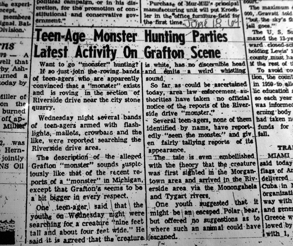 Hairy, Headless, and Horrid-Smelling: The Grafton Monster - HubPages