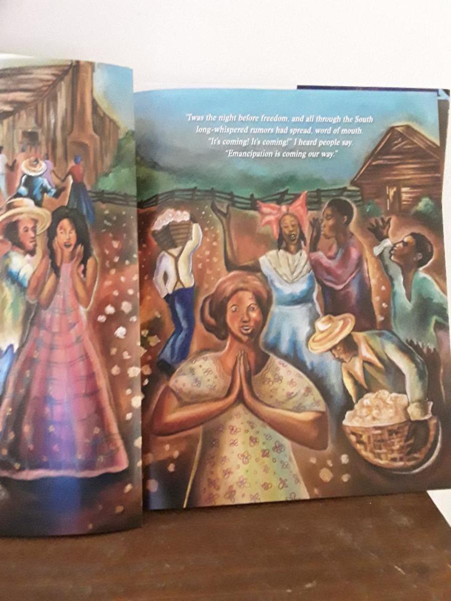 Juneteenth Story in Beautifully Illustrated Picture Book and Story for ...