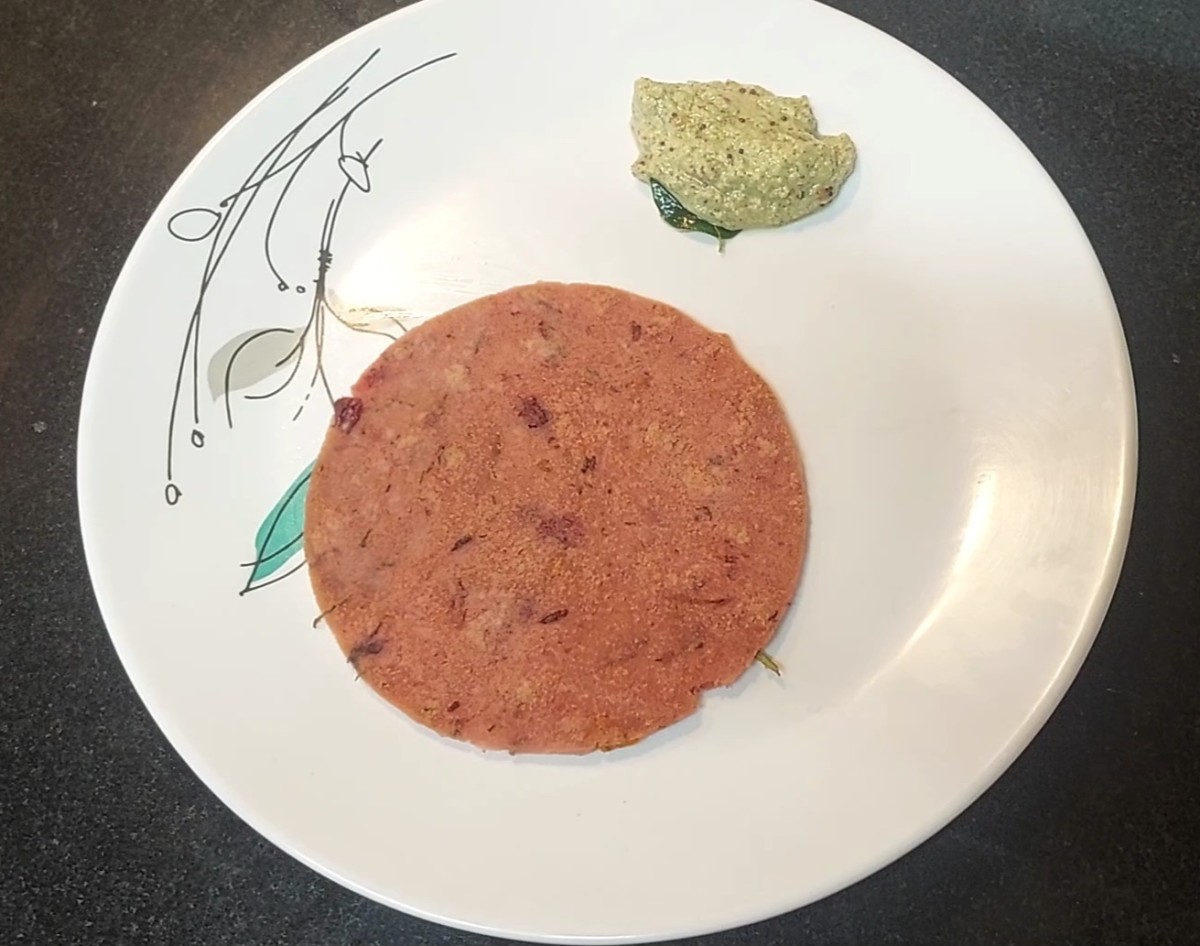 Vegetable Akki Roti With Dal Chutney - HubPages