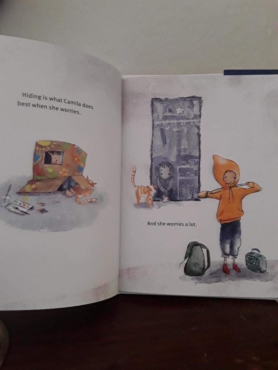 Worry and Fear Teach Bravery in Young Children as Told in Picture Book ...