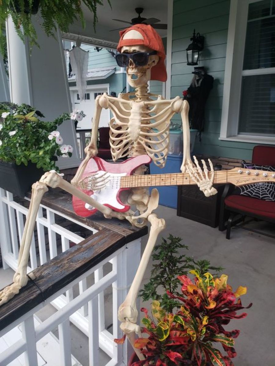 40+ Spooktastic Skeleton Halloween Decoration Ideas for Front Yard ...