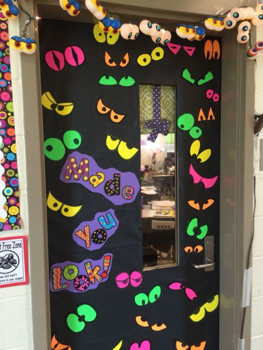 30+ DIY Halloween Classroom Door Decorations - HubPages
