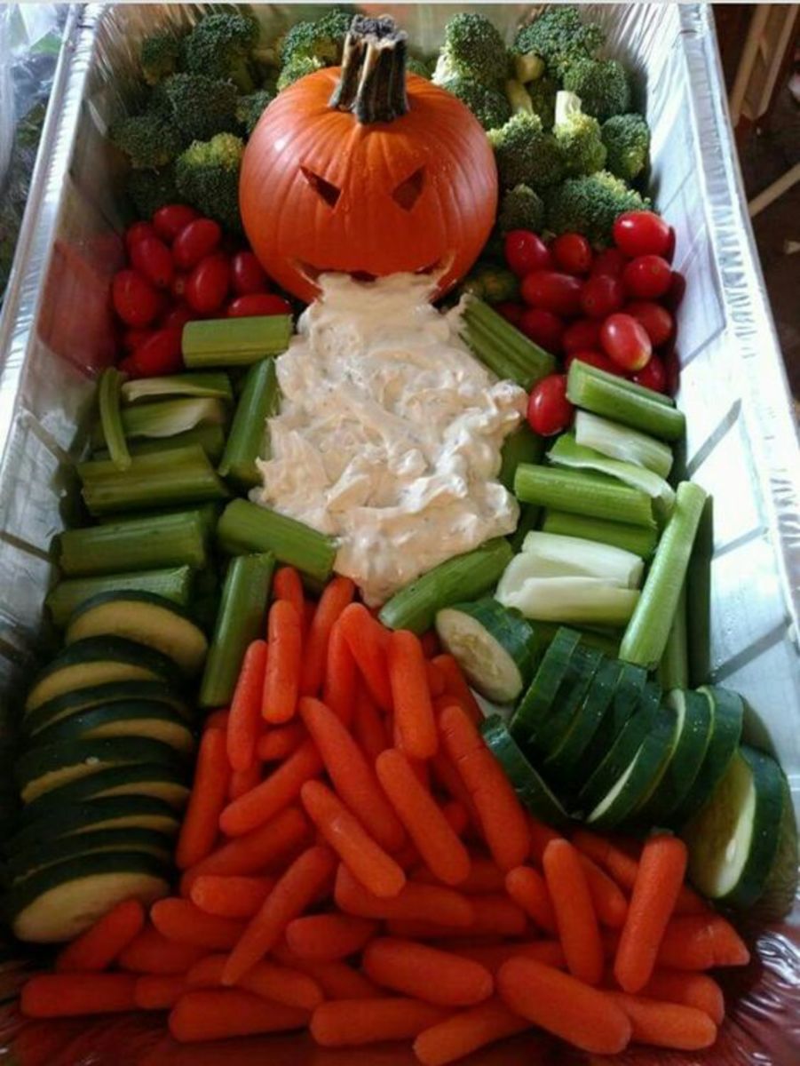 25+ Hauntingly Delicious Halloween Veggie Tray Ideas - HubPages