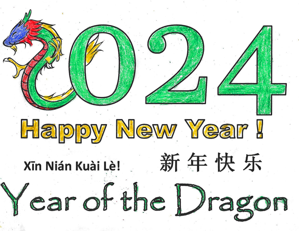 Printable Coloring Pages for the Chinese New Year: Year of the Dragon ...