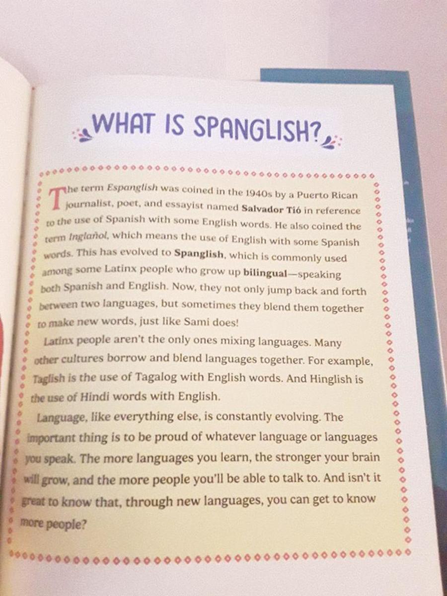 Spanish or English Choice of Language for Children in Picture Book and ...