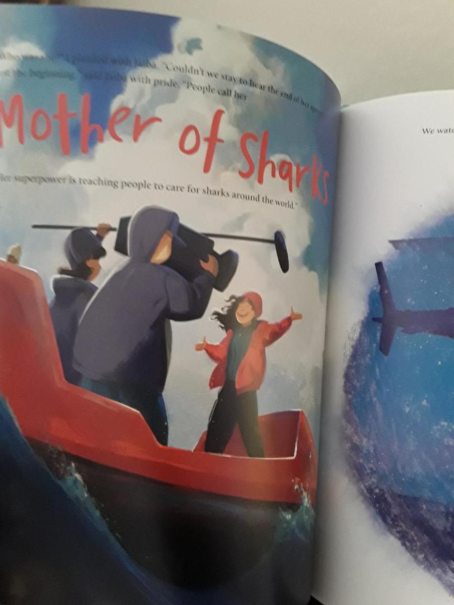Ocean Conservation in Unique Picture Book and Story by Renowned Shark ...