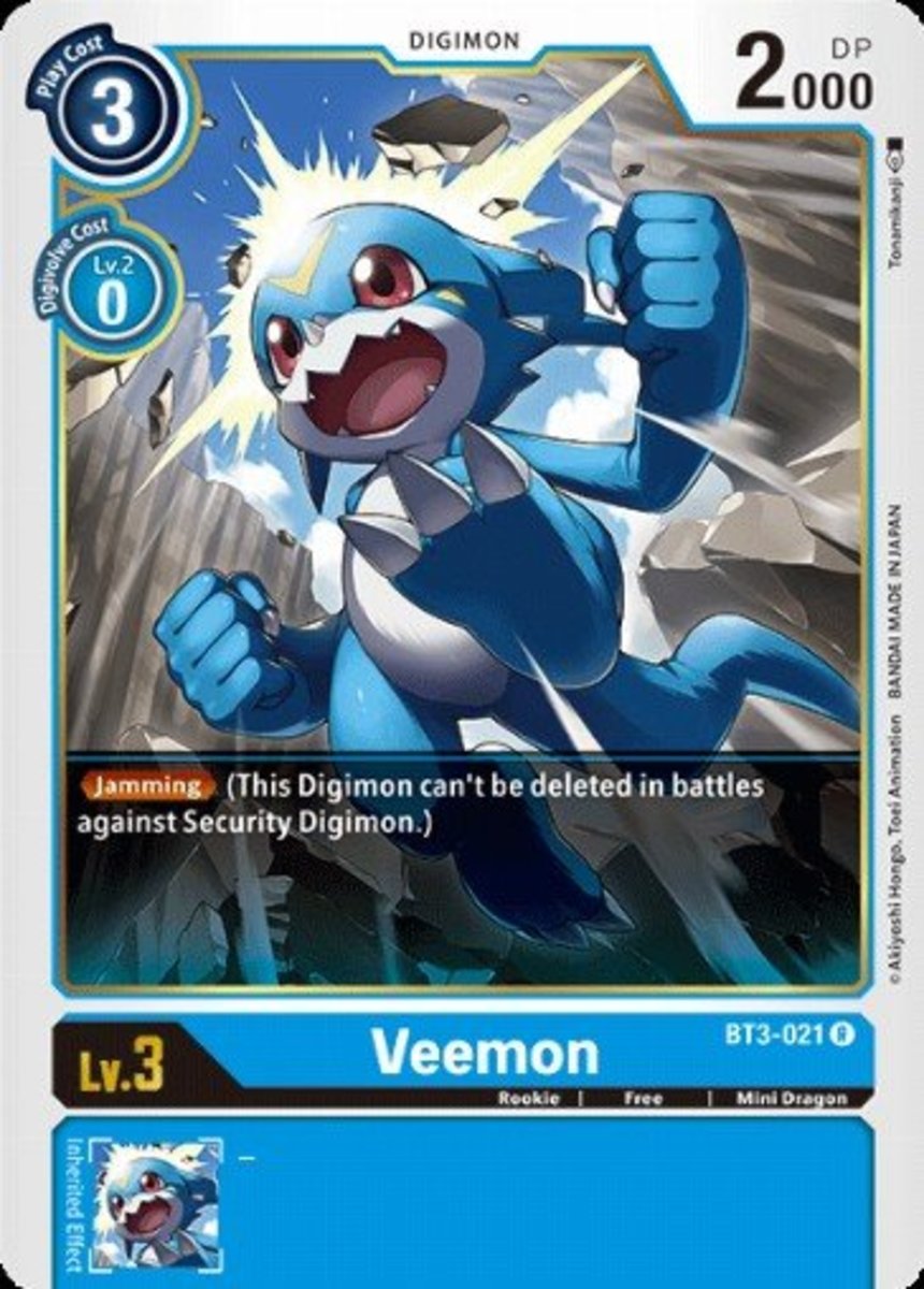 Top 10 Rookies (Level 3 Monsters) in the Digimon TCG - HubPages