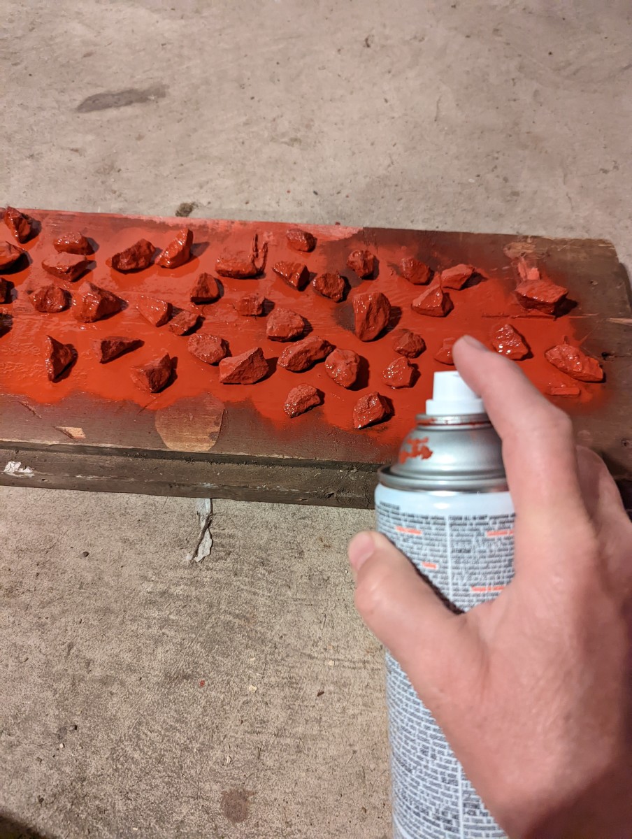 Red Paint on a Rock - a Distraction for a Strawberry Hunter - HubPages