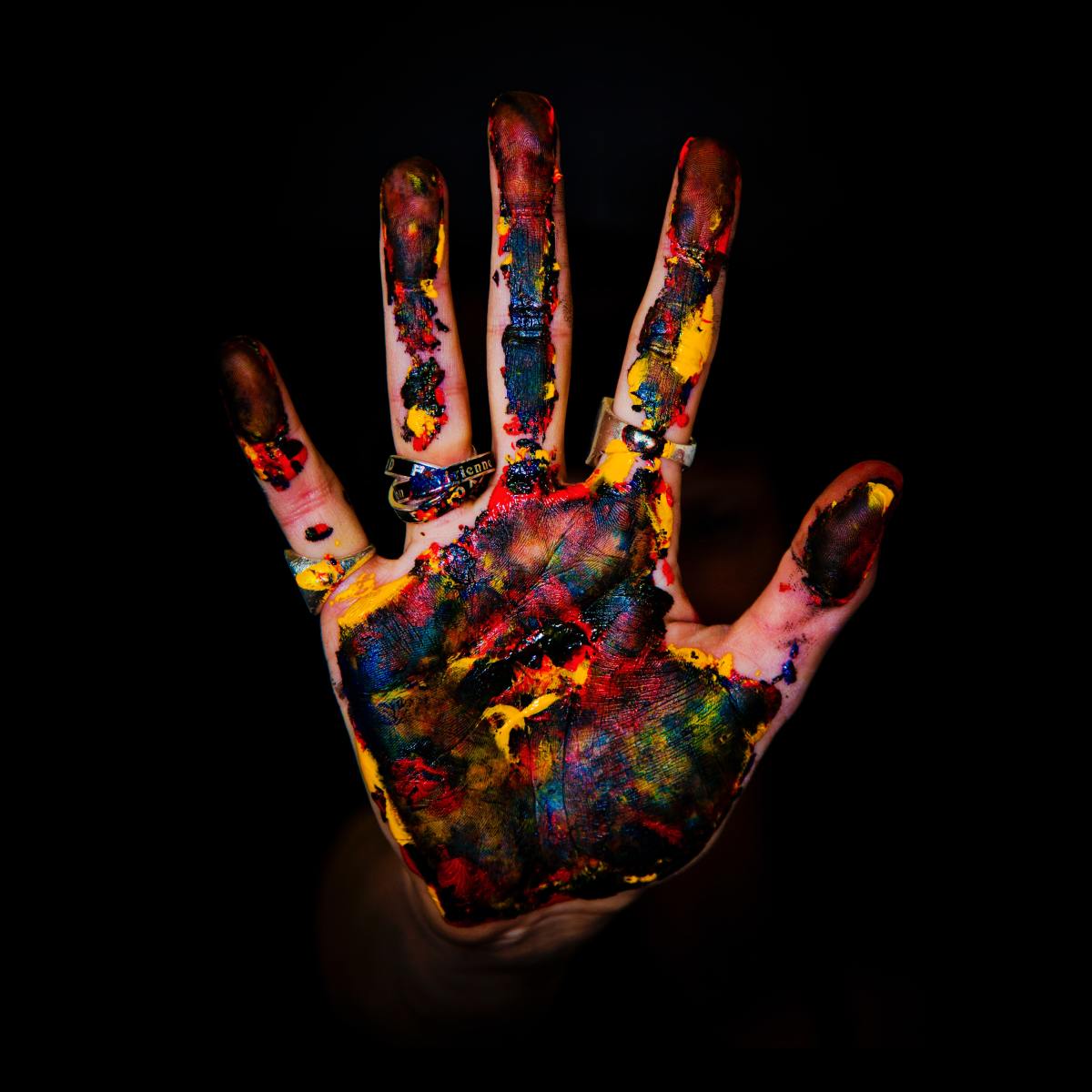 15 Amazing Couple Hand Print Painting Ideas FeltMagnet