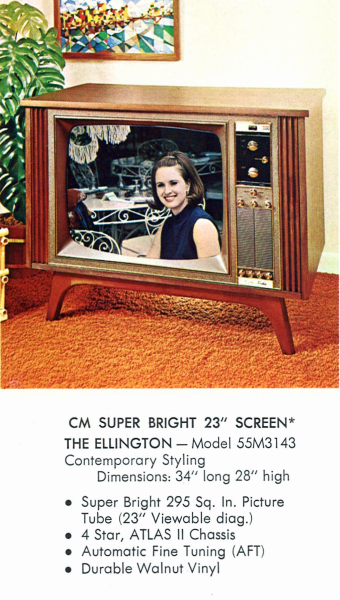 Curtis Mathes Line of Production for 1971, Color Televisions, the ...