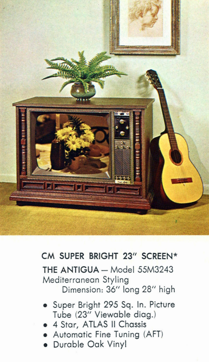 Curtis Mathes Line of Production for 1971, Color Televisions, the ...