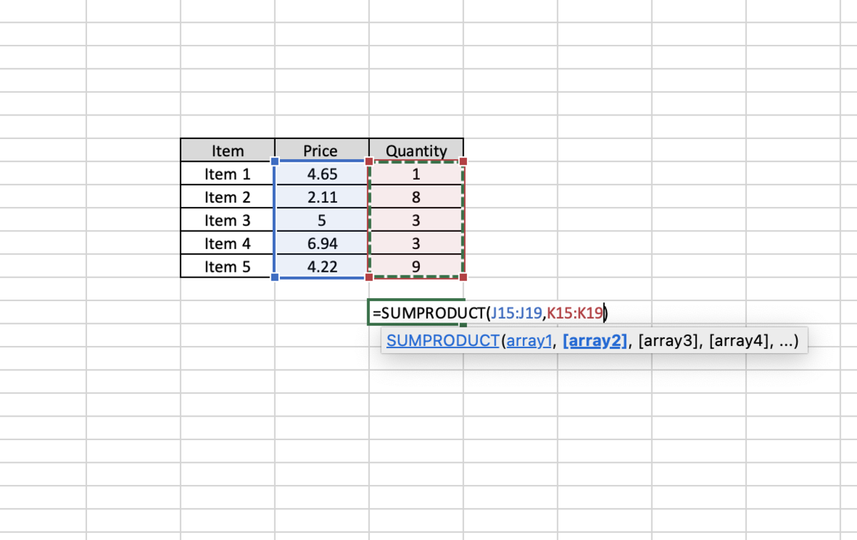 How To Use The Sumproduct Function In Excel Tecadmin
