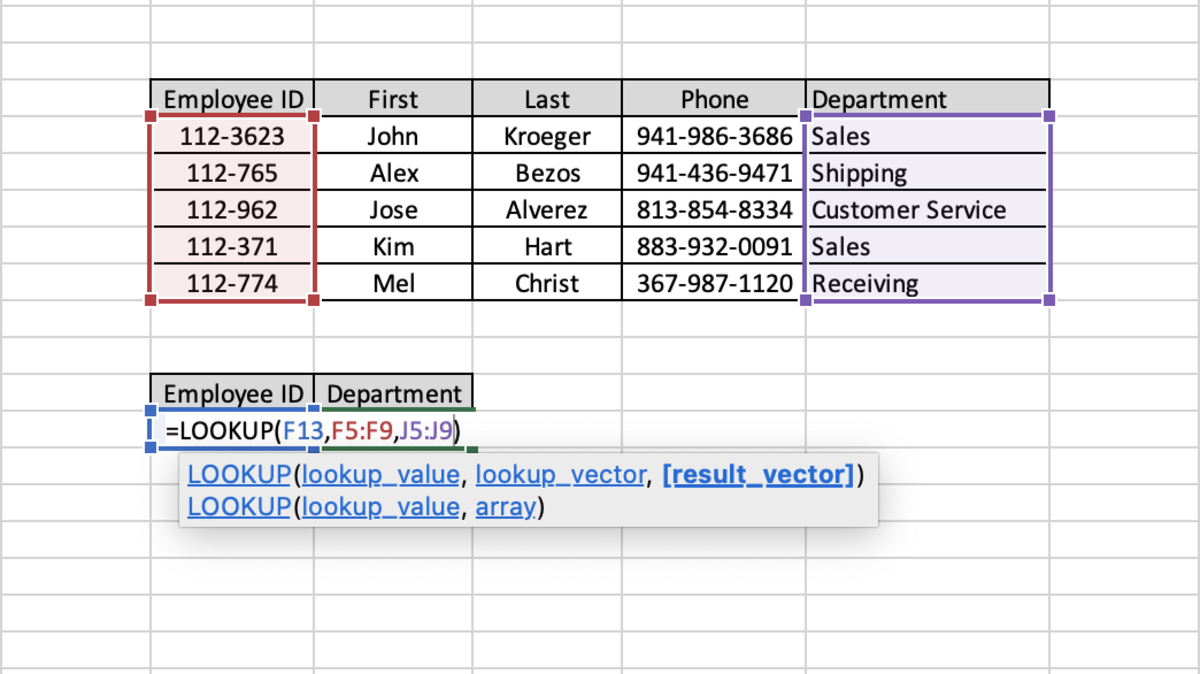 How To Use The LOOKUP Function In Excel TurboFuture
