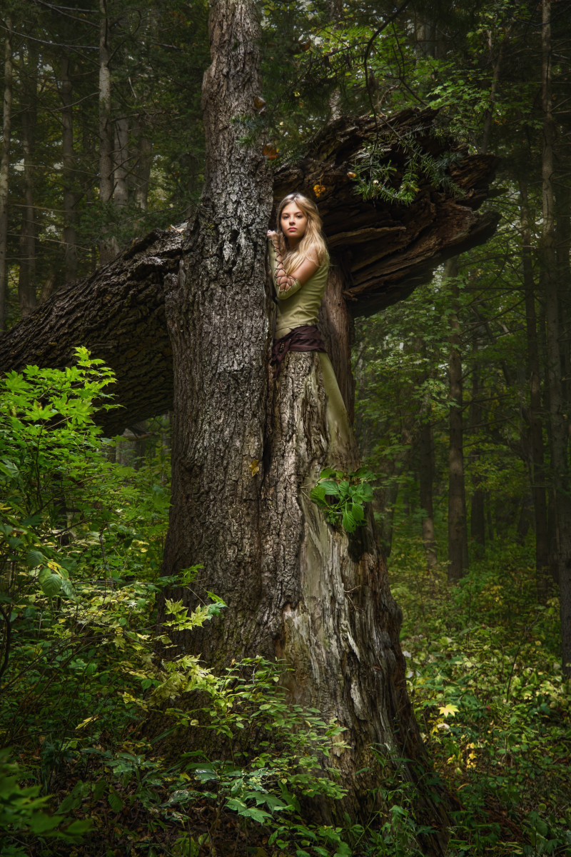 Woman Convinced She Captured Video of an Old Fae Tree Spirit In the ...