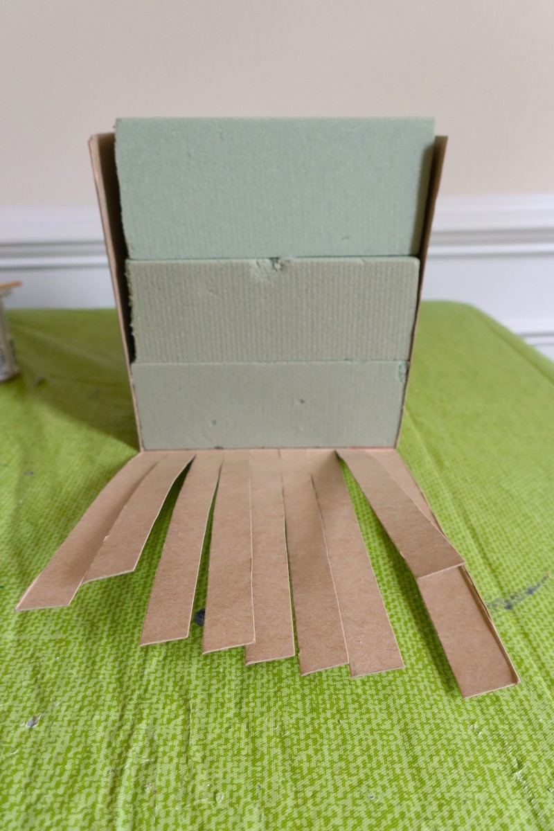 DIY Craft Tutorial: How to Make a Decorative Door Basket From a ...