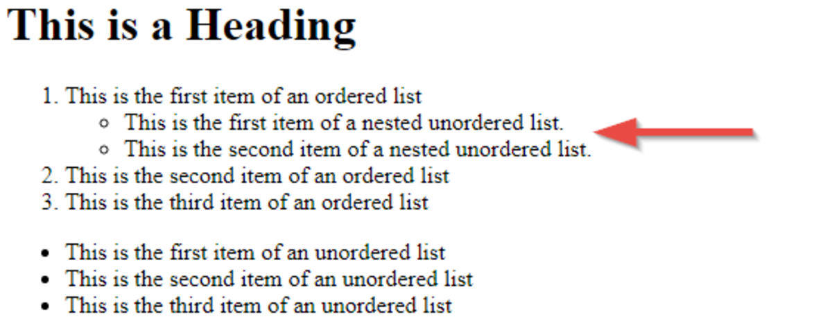 Basic HTML for Technical Writers: Lists, Images, and Links - HubPages