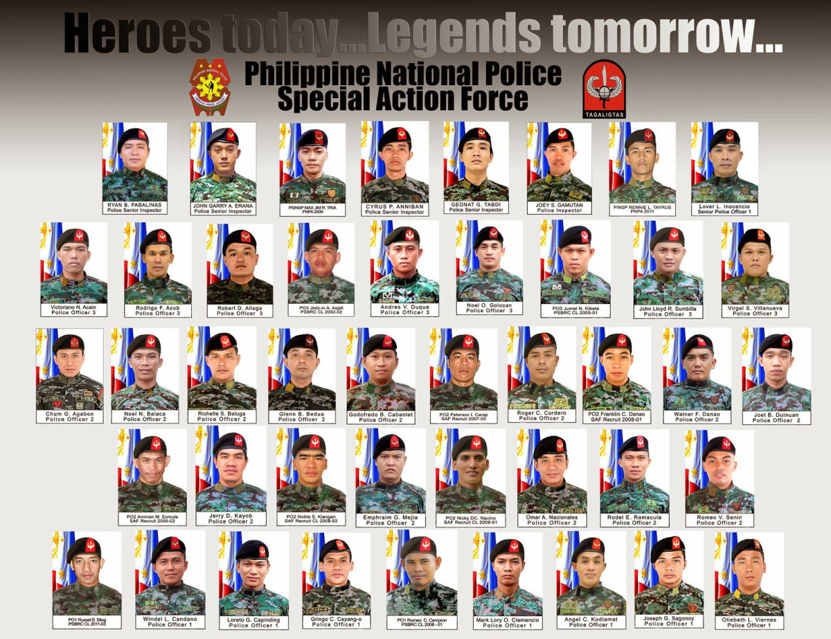 The Fallen SAF 44 Mamasapano Clash In The Philippines Soapboxie The Fallen SAF 44 Mamasapano Clash In The Philippines Soapboxie