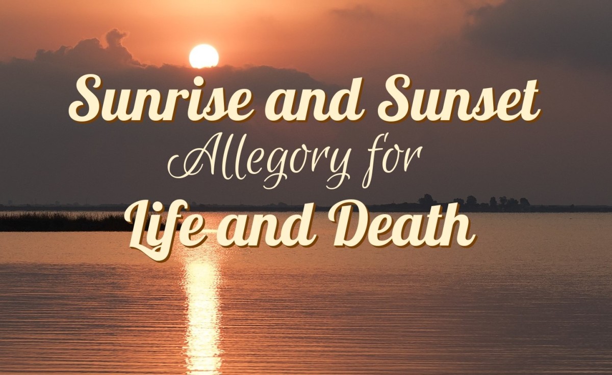 Sunrise And Sunset Allegory Of Life And Death LetterPile Sunrise And Sunset Allegory Of Life And Death LetterPile