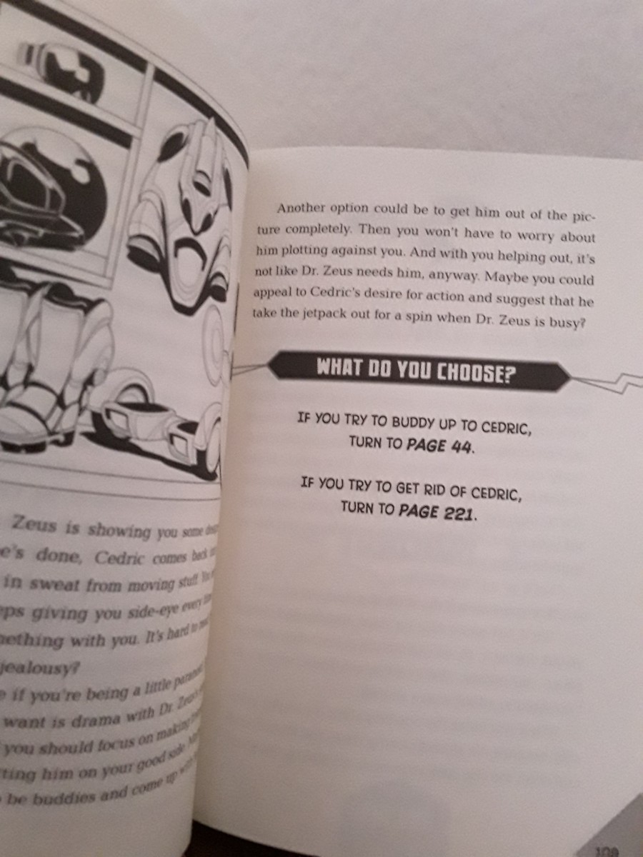 Hero or Villain Interactive Graphic Chapter Book for Readers to Choose ...