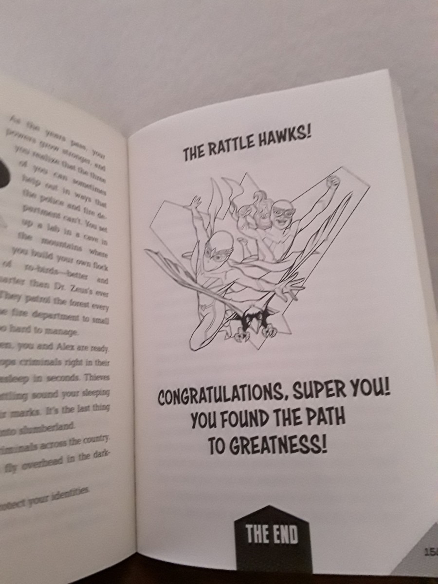 Hero or Villain Interactive Graphic Chapter Book for Readers to Choose ...