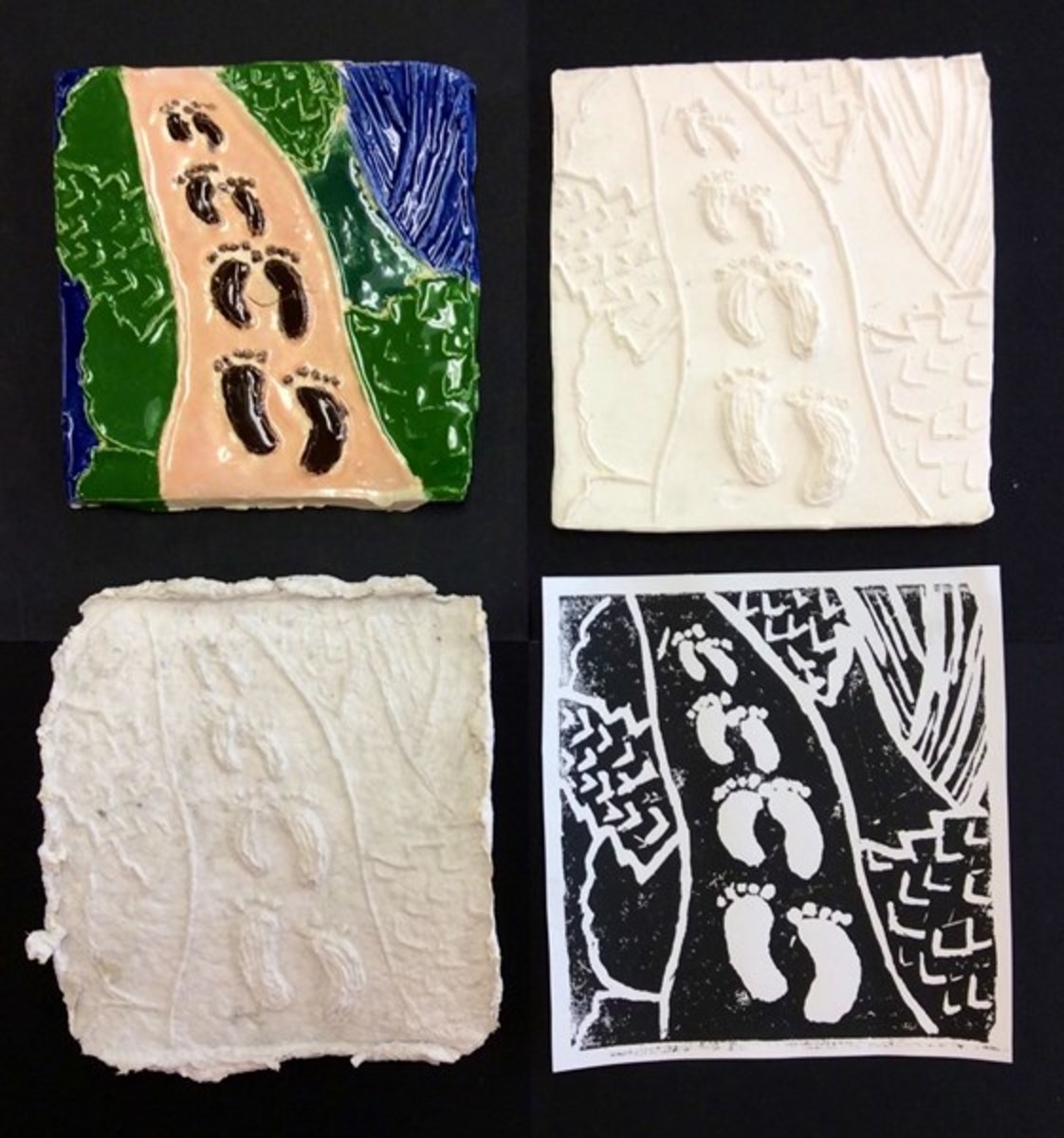 Plaster, Paper, Clay, Print: A 4-Part Art Lesson - HubPages