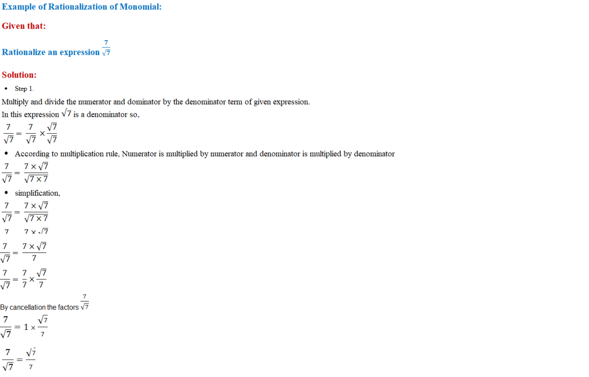 Method of Rationalization - HubPages