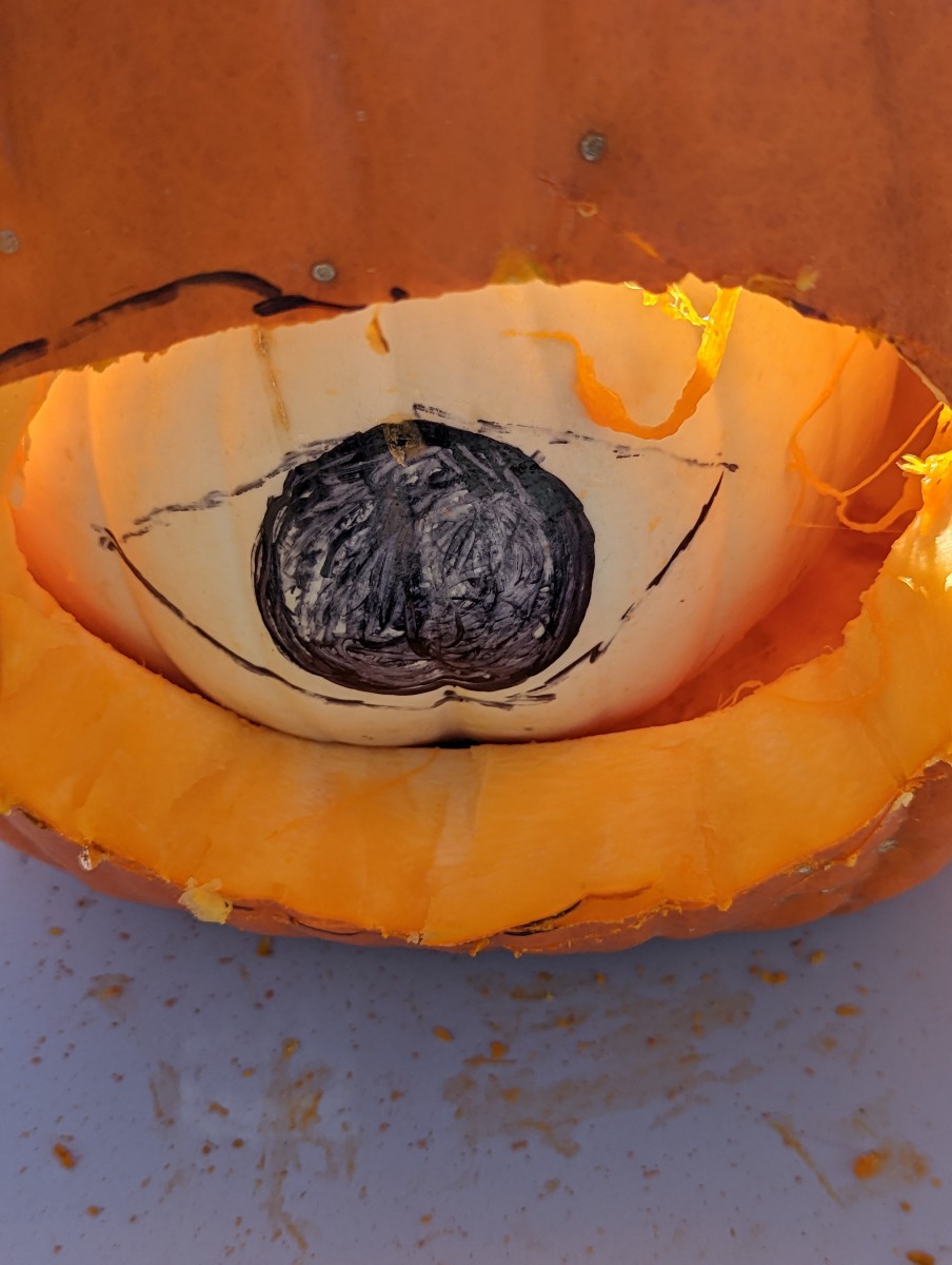 Pumpkin Carving - Making an Eye Looking Out - HubPages