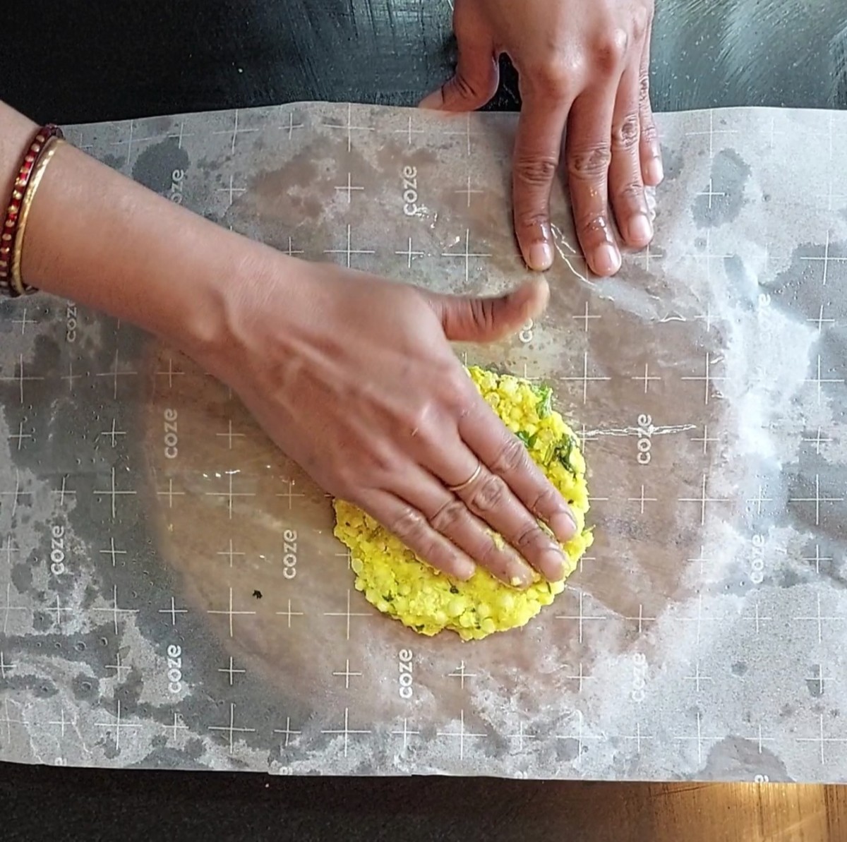 Sago Potato Roti: Indian Flatbread With Tapioca Pearls and Potato ...