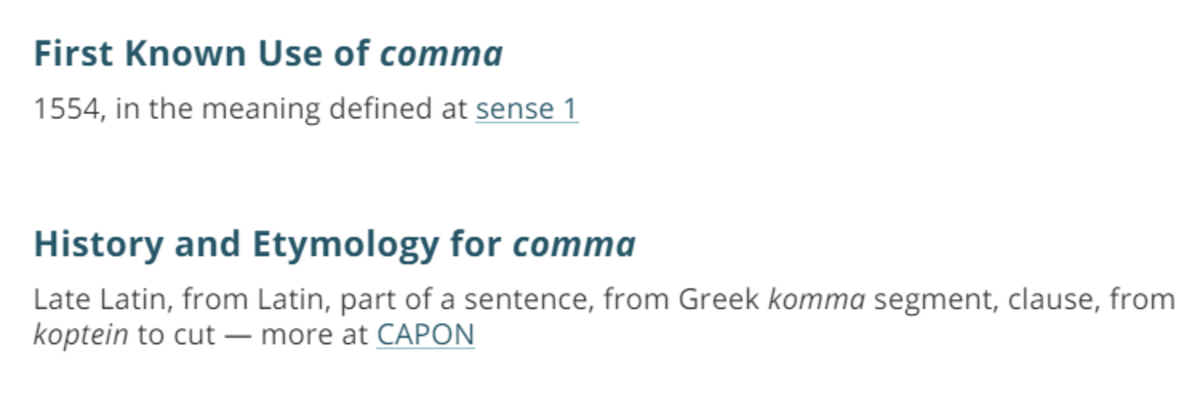 History of the Oxford Comma - HubPages