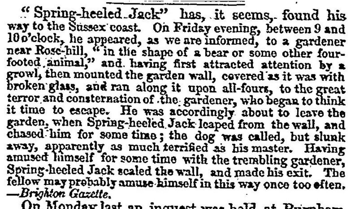 Jack the Ripper: What You Didn't Know About the, 'Spring Heeled Jack ...