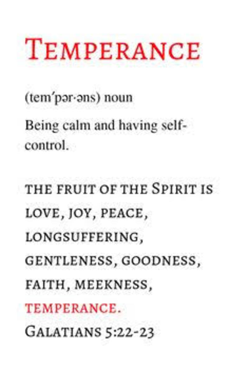 Self-Mastery: The Recovering of Temperance - HubPages