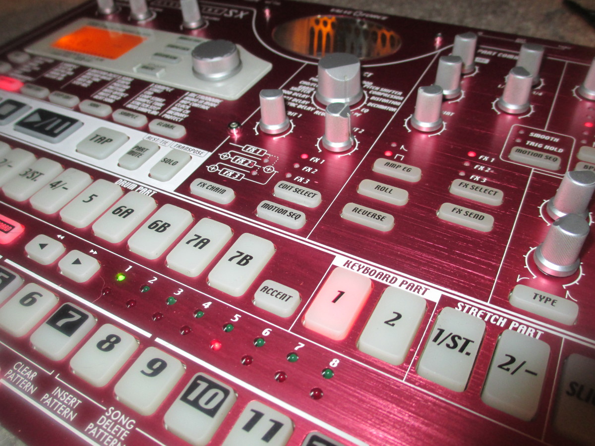 Korg Electribes Specifications for the ER-1, EA-1, EM-1, EMX, ES-1, ESX ...