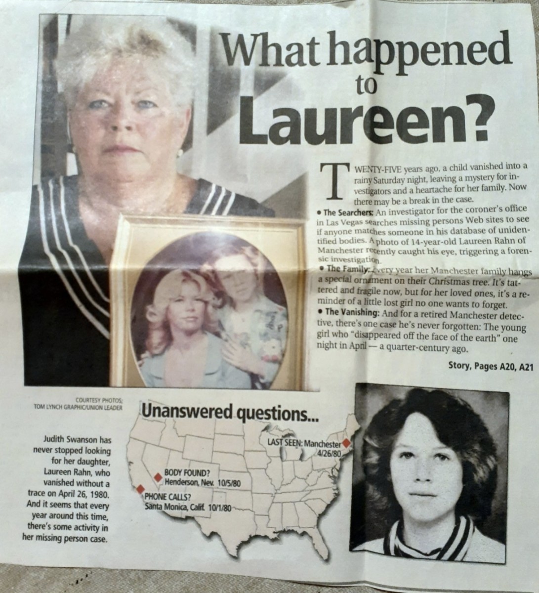Laureen Rahn: Disturbing Disappearance of a New Hampshire Teenager ...