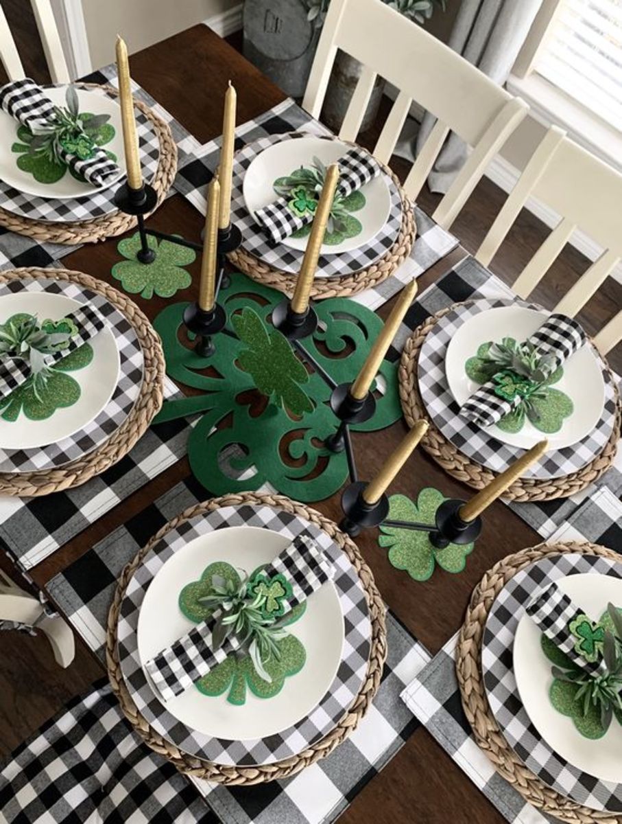 35+ Enchanting St Patricks Day Table Setting Ideas - HubPages