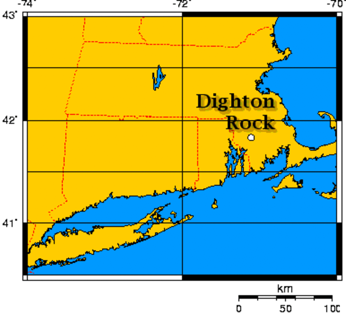 Mysteries of New England - The Cursed Dighton Rock - HubPages