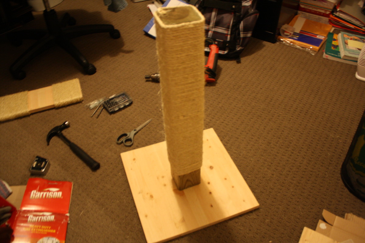 Build Your Own Cat Scratching Post - HubPages