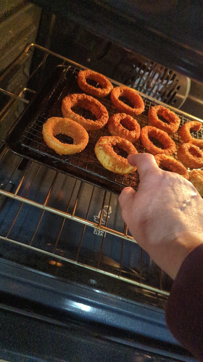 Onion Rings Air Fried in GE Oven - HubPages