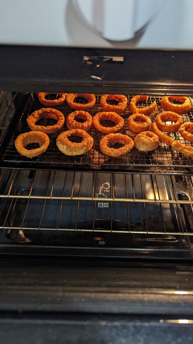 Onion Rings Air Fried in GE Oven - HubPages