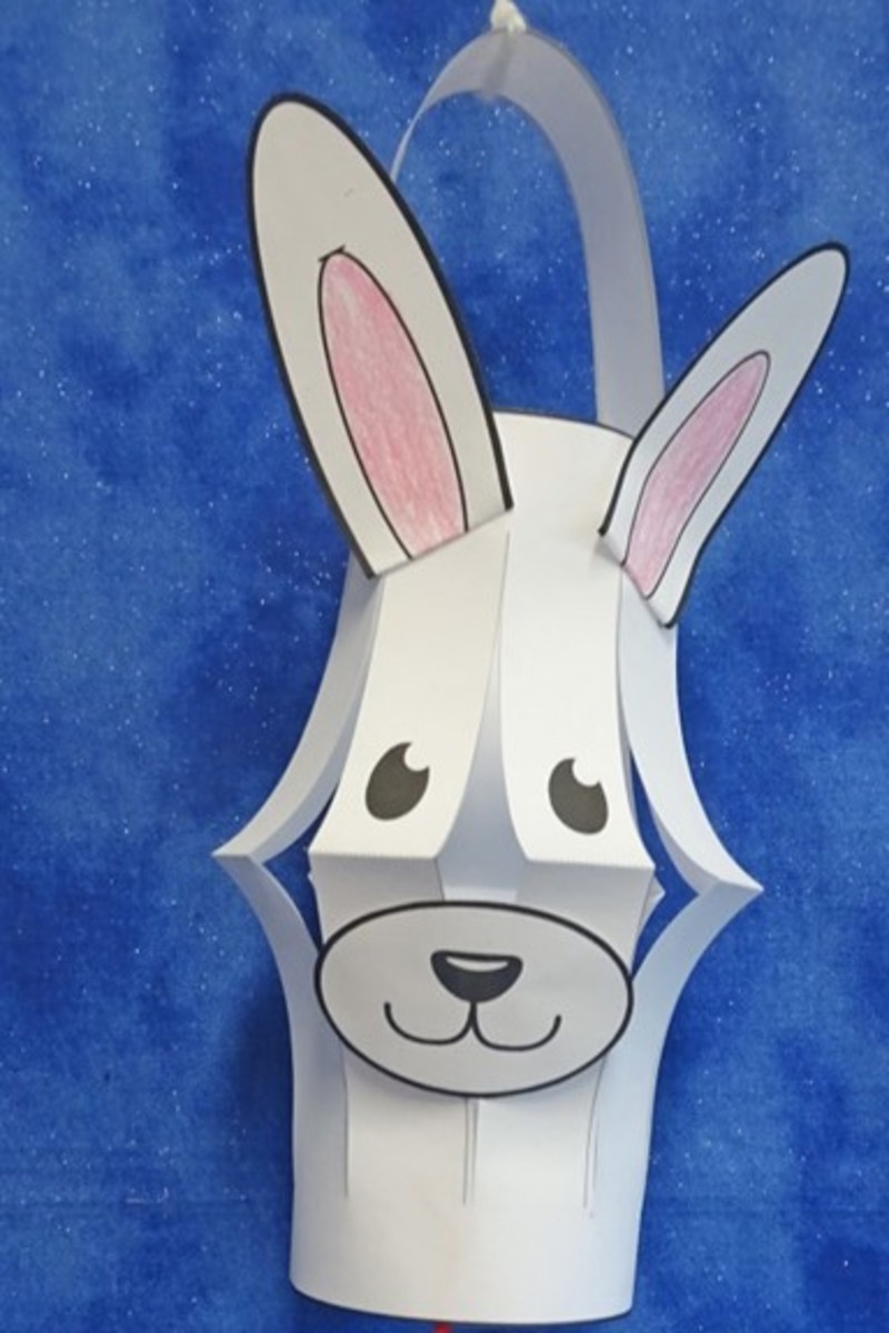 17 Easy Rabbit Crafts With Printable Templates - HubPages