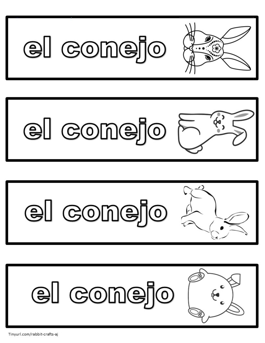 17 Easy Rabbit Crafts With Printable Templates - HubPages