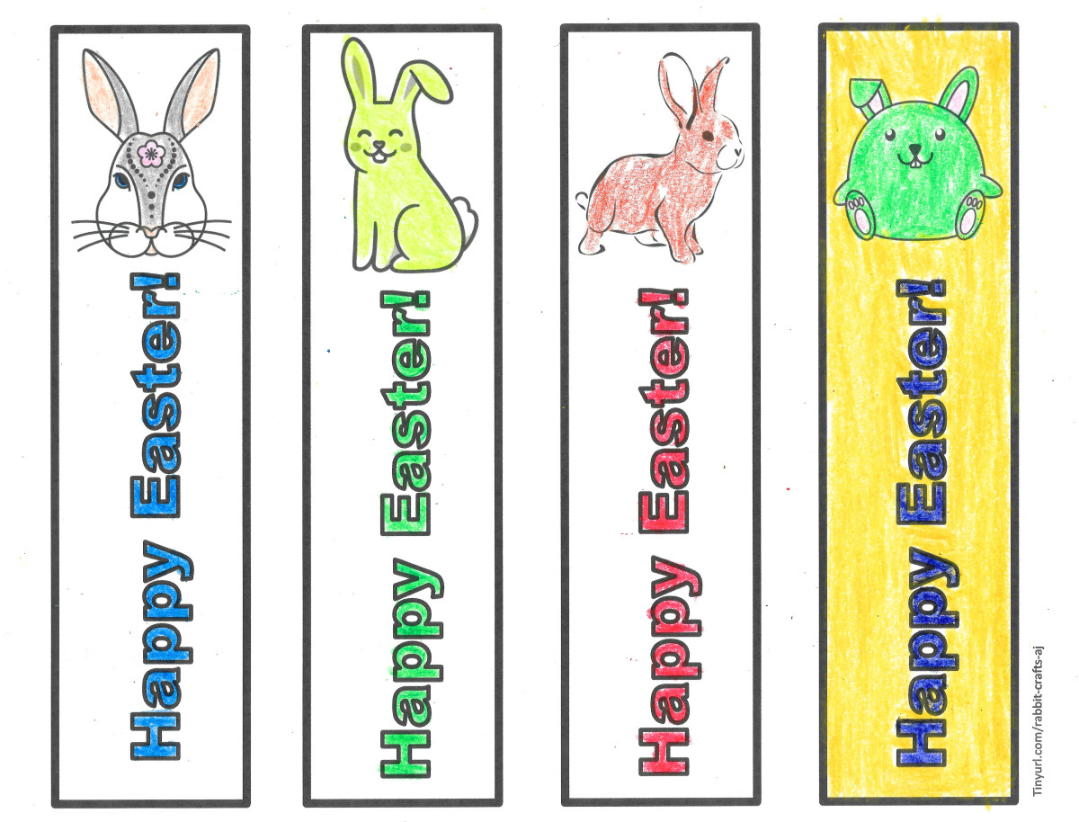 17 Easy Rabbit Crafts With Printable Templates - HubPages
