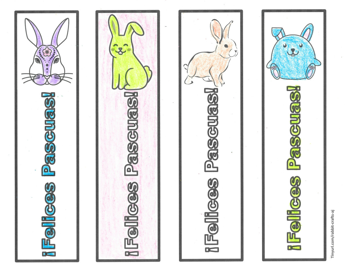 17 Easy Rabbit Crafts With Printable Templates - HubPages