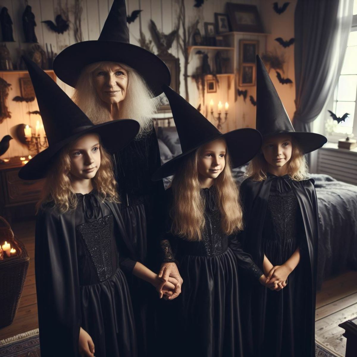 Woodland Witch Family - HubPages