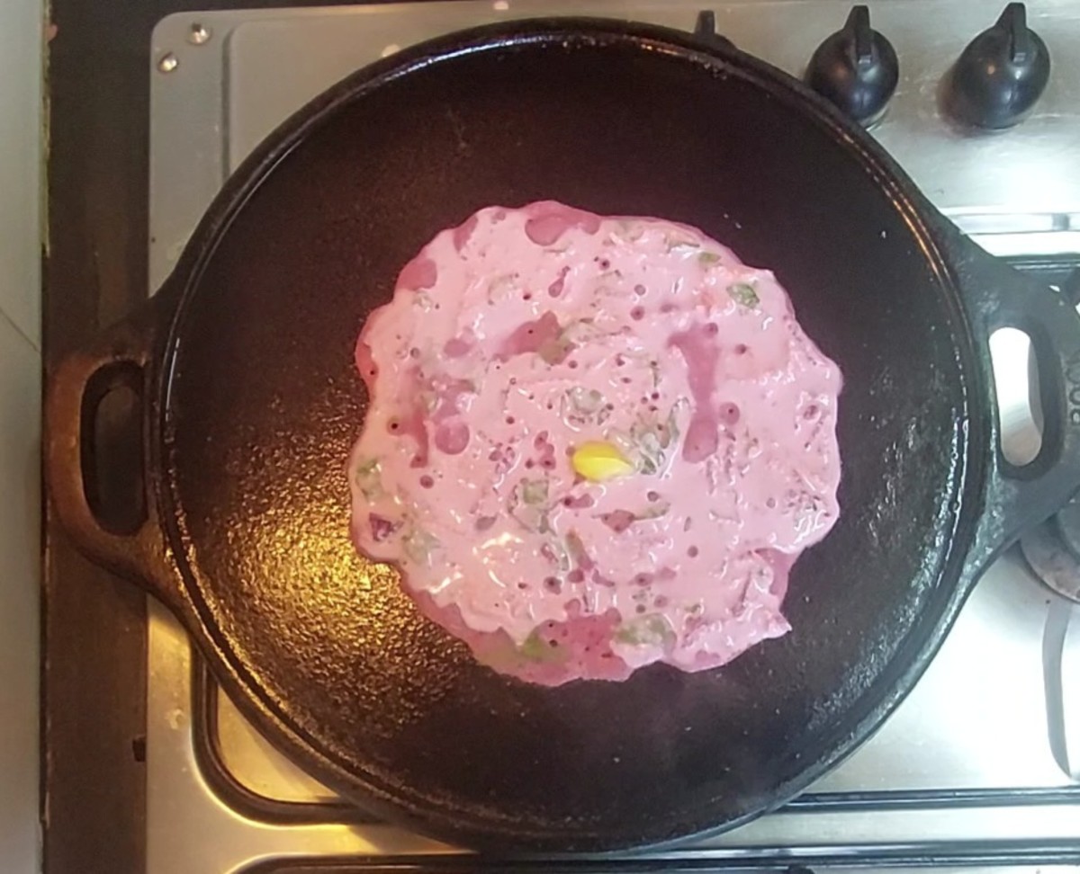 Instant Pink Chilla With Rava, Methi Leaves and Beets - HubPages