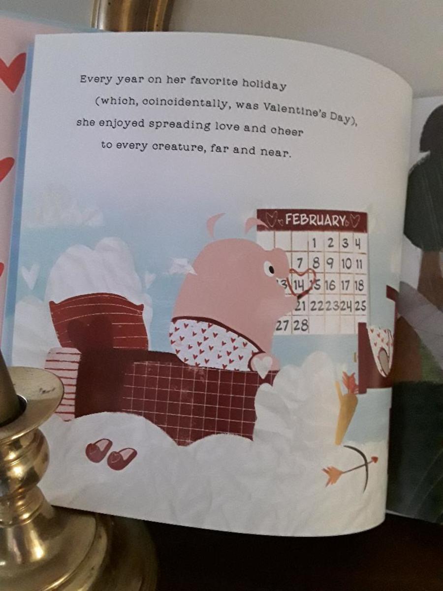 The Pig That Loves Valentine's Day in Adorable Picture Book and Story ...