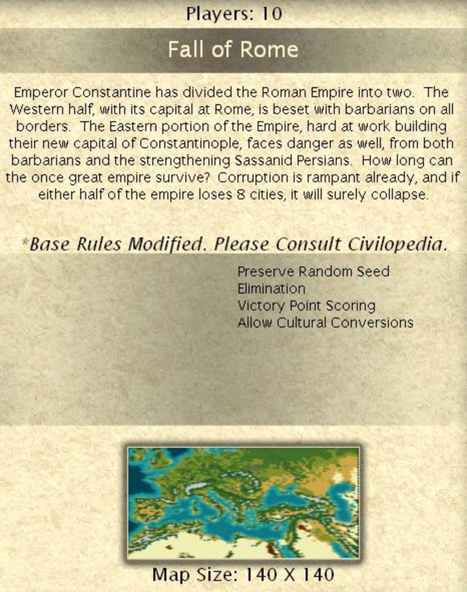 Civilization III: How to Play as Rome in Fall of Rome on Sid Difficulty ...
